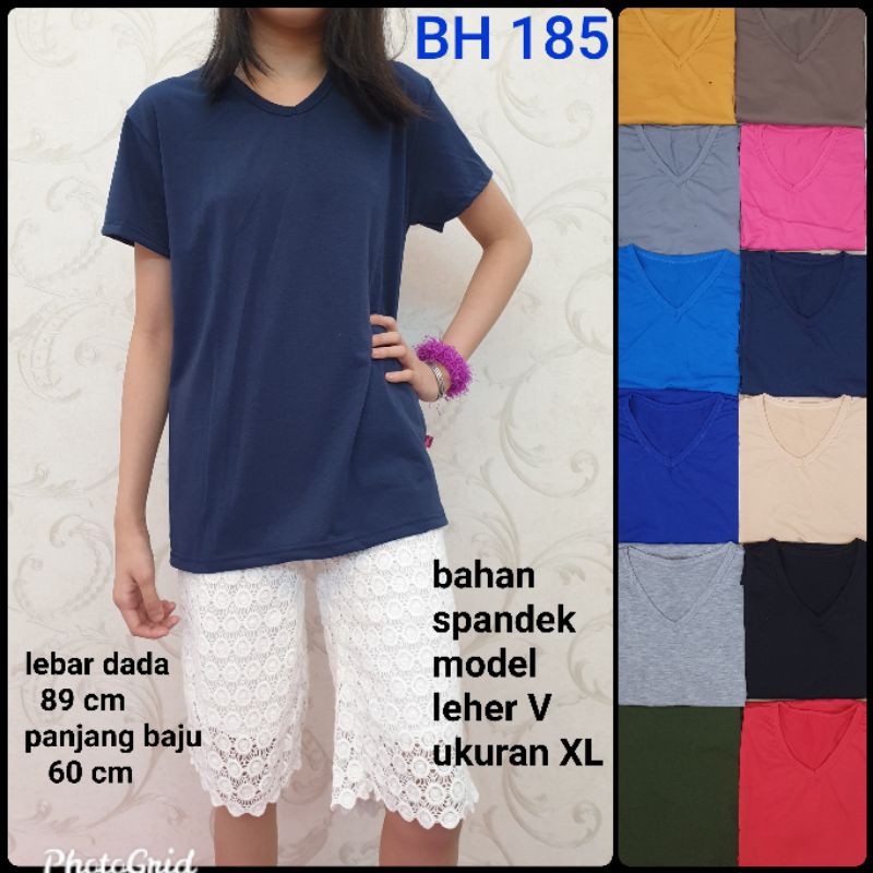 Jual tokoabelgrosir manset spandex leher V ukuran XL lengan pendek ...
