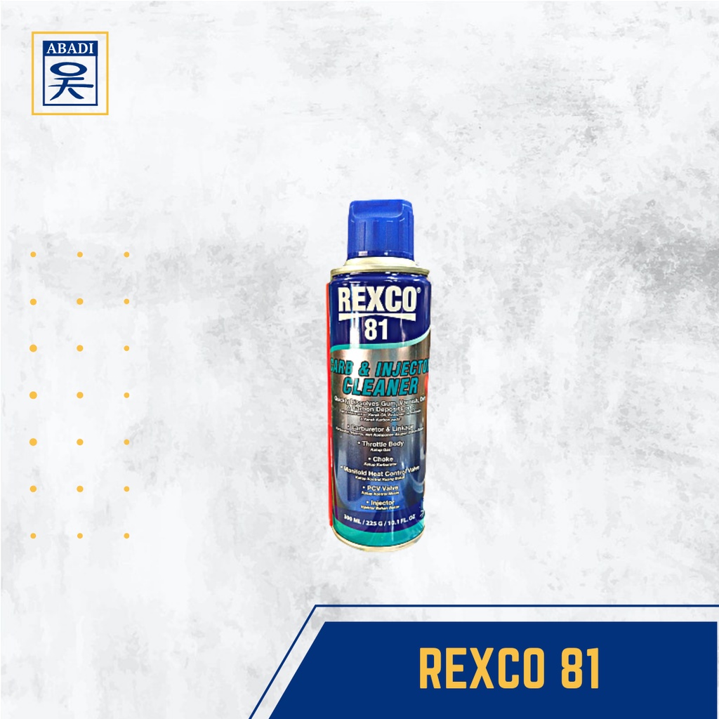 Jual REXCO 81 CARB & INJECTION CLEANER 300 ML | Shopee Indonesia