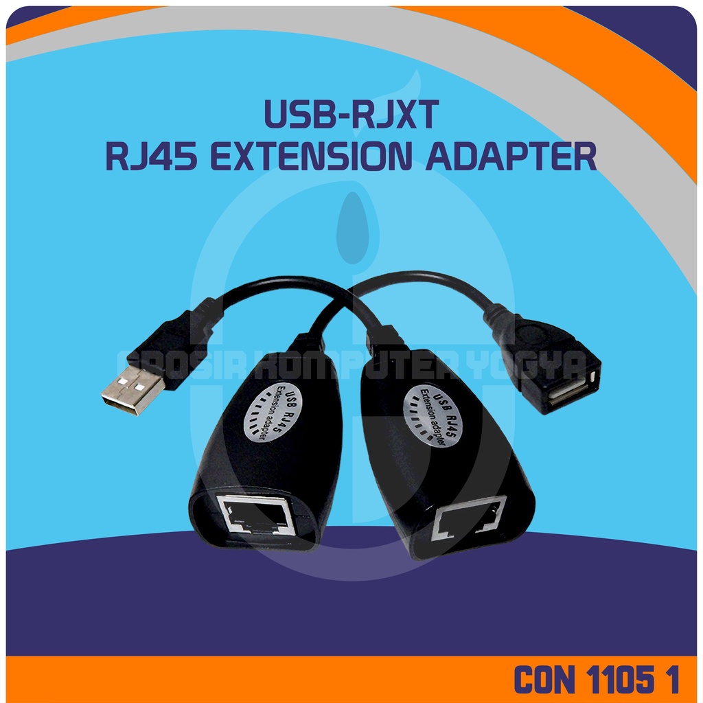 Jual USB-RJXT USB RJ45 Extension Adapter Up to 150ft Connector ...