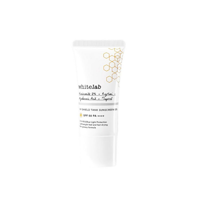 Jual WHITELAB UV Shield Tank Sunscreen Gel SPF 50++ PA++++ Sunblock ...