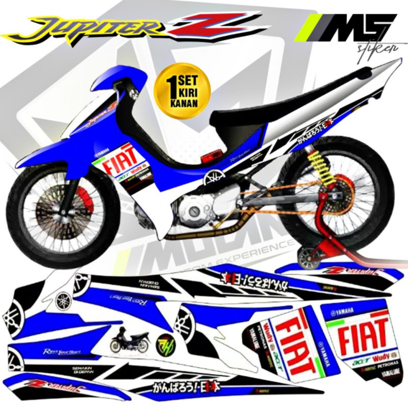 Jual Decal Sticker Striping Variasi Jupiter Z Burhan 2004-2009 ...