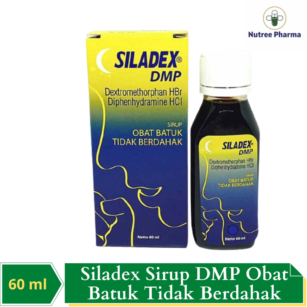 Jual SILADEX DMP SYRUP 60 ML - Obat Batuk Tidak Berdahak | Shopee Indonesia
