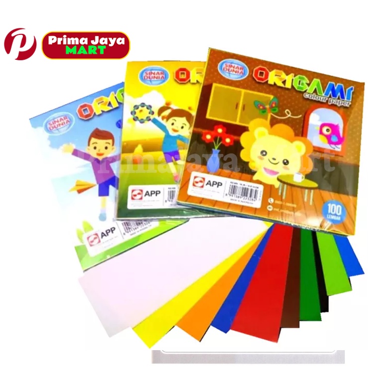 Jual Kertas Origami SIDU 12x12cm 100 Lembar | Shopee Indonesia
