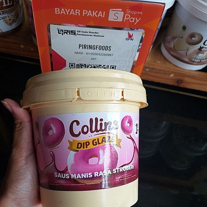 Jual Selai coklat Goldenfil Collins choco crunchy/ tiramisu crunchy ...