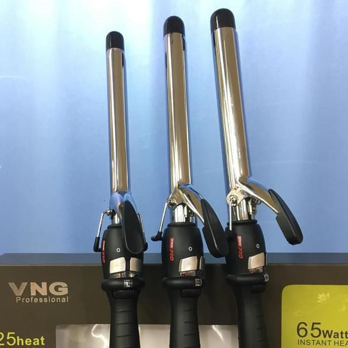 Jual Alat Curly Iron / Alat Keriting Rambut Kerly VNG ukuran 19/22/25mm ...