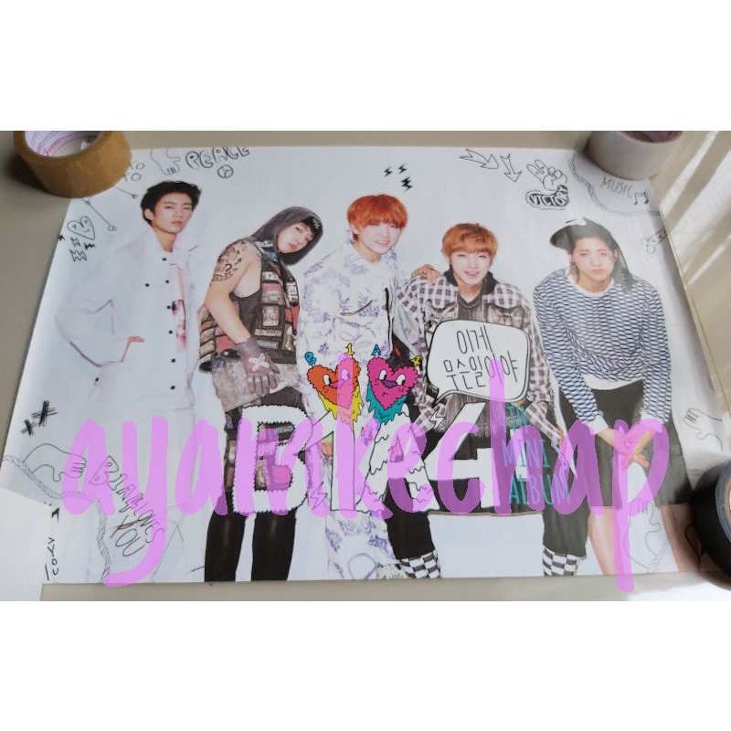 Jual poster only B1A4 all official album mini album (cek variasi dan ...