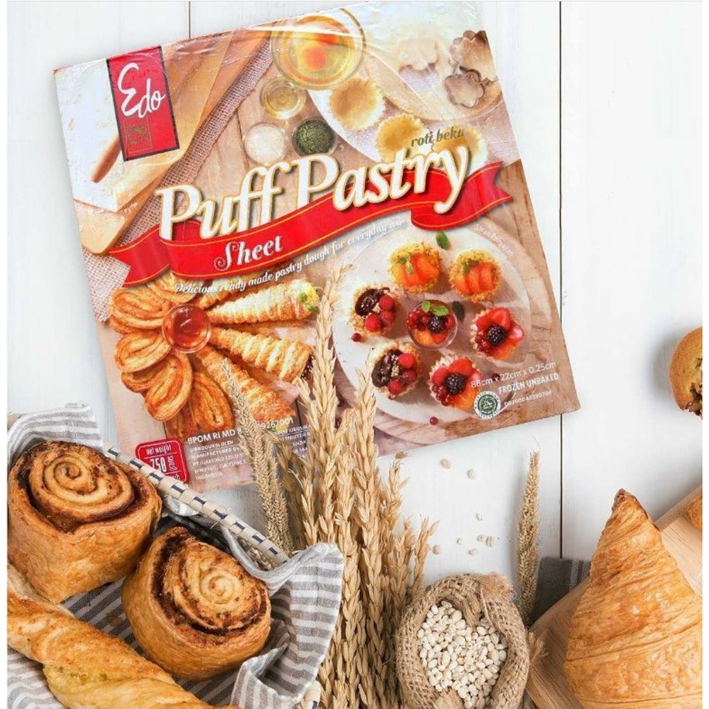 Jual EDO PUFF PASTRY 750GR | Shopee Indonesia