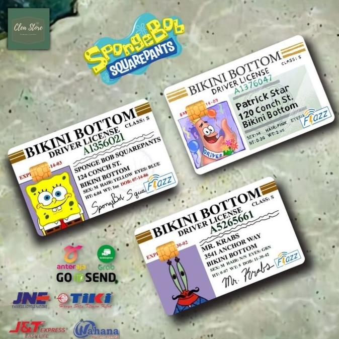 Jual KARTU FLAZZ BCA GEN 2 / EMONEY - Spongebob License Edition ...