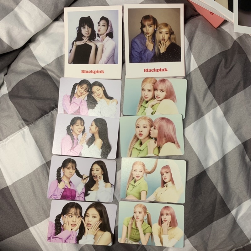 Jual Blackpink Unit Photocard Polaroid Welcoming Collection 2022 Chaelisa Jensoo Official Jennie ...