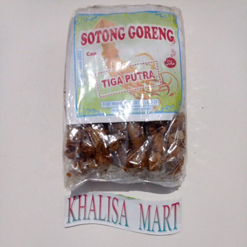 Jual Sotong Goreng | Cap Tiga Putra ISI 20 | Shopee Indonesia