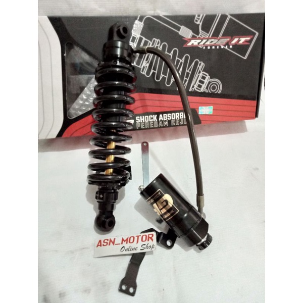 Jual Monoshock tabung pisah Fleksibel Ninja 150 R / Ninja ss Ride IT GP 103, GP 104 Kuning ...