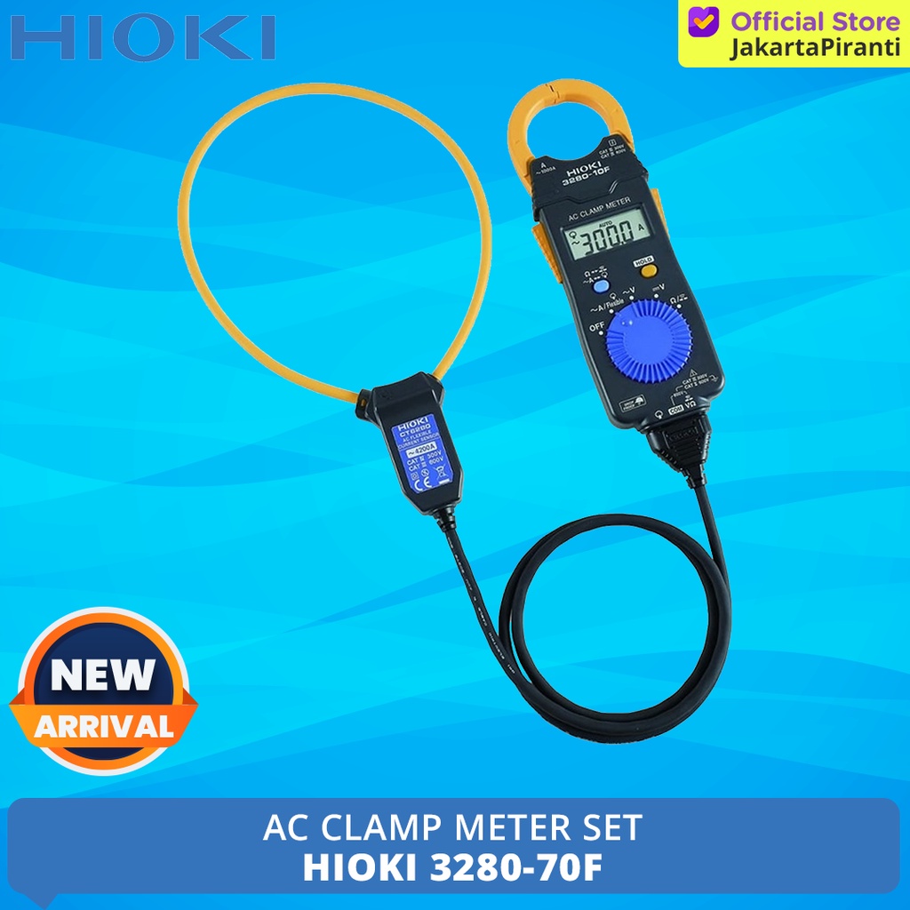 Jual Hioki 3280-70F AC Clamp On Hi Terster Meter Original Japan ...