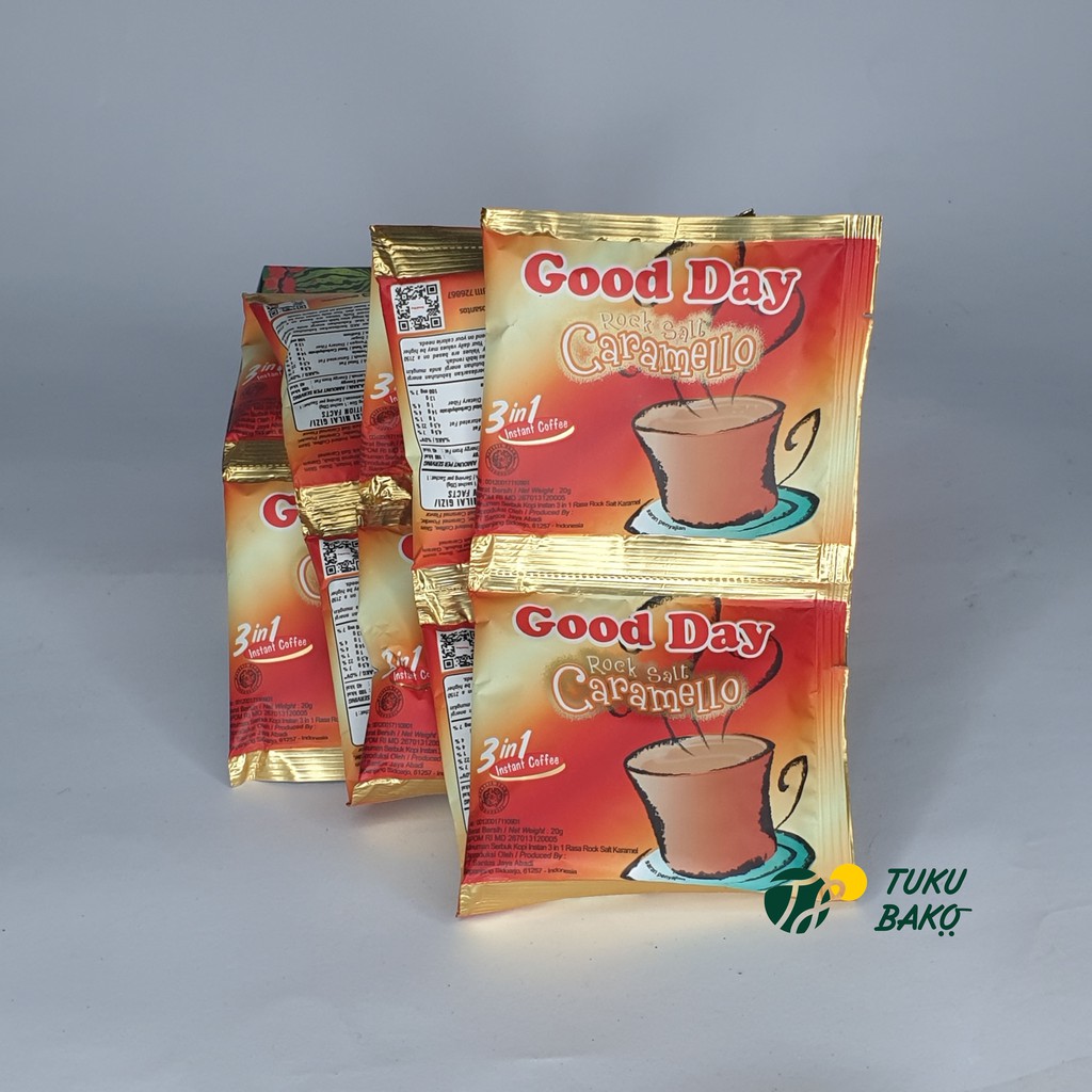 Jual Kopi Good Day Rock Salt Caramello 3 in 1 Renceng 10 Sachet ...