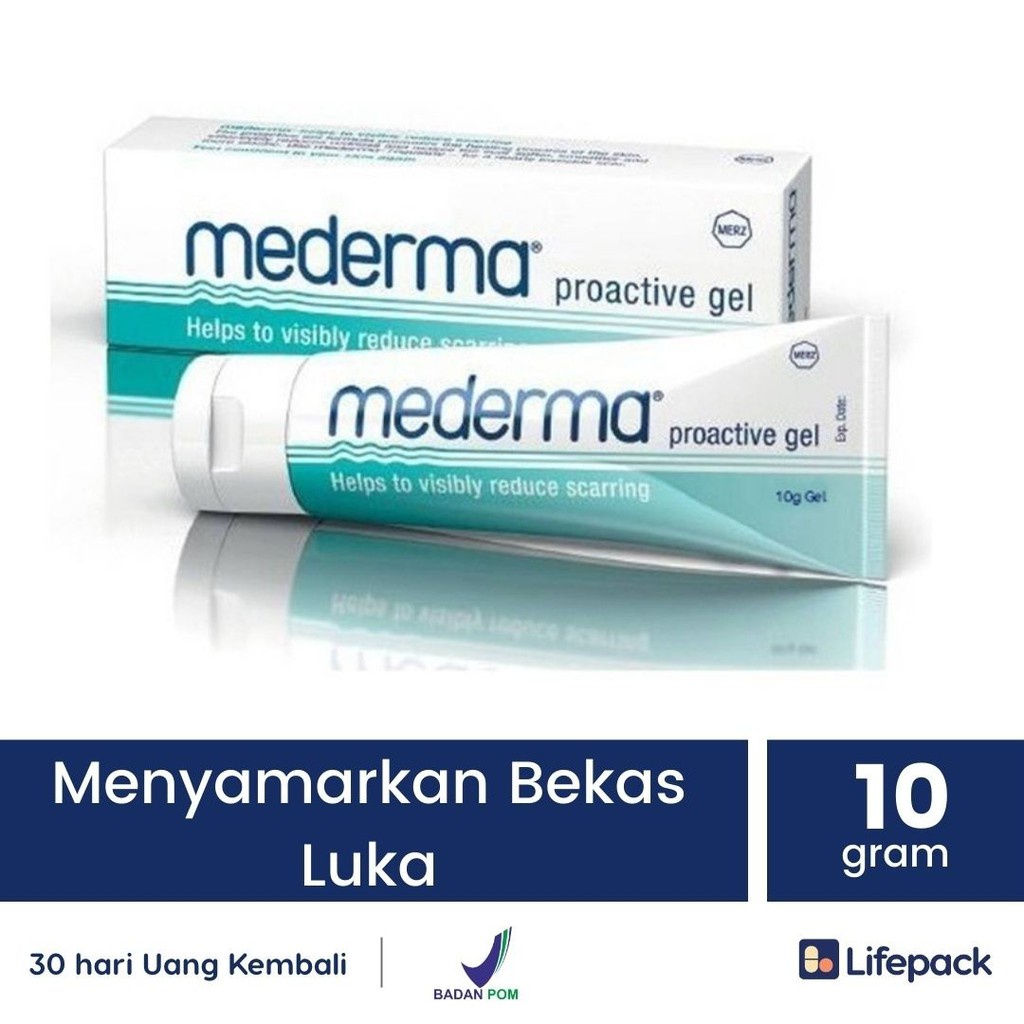 Jual MEDERMA PROACTIVE GEL 10G & 20G - Obat Pengurang Bekas Luka ...