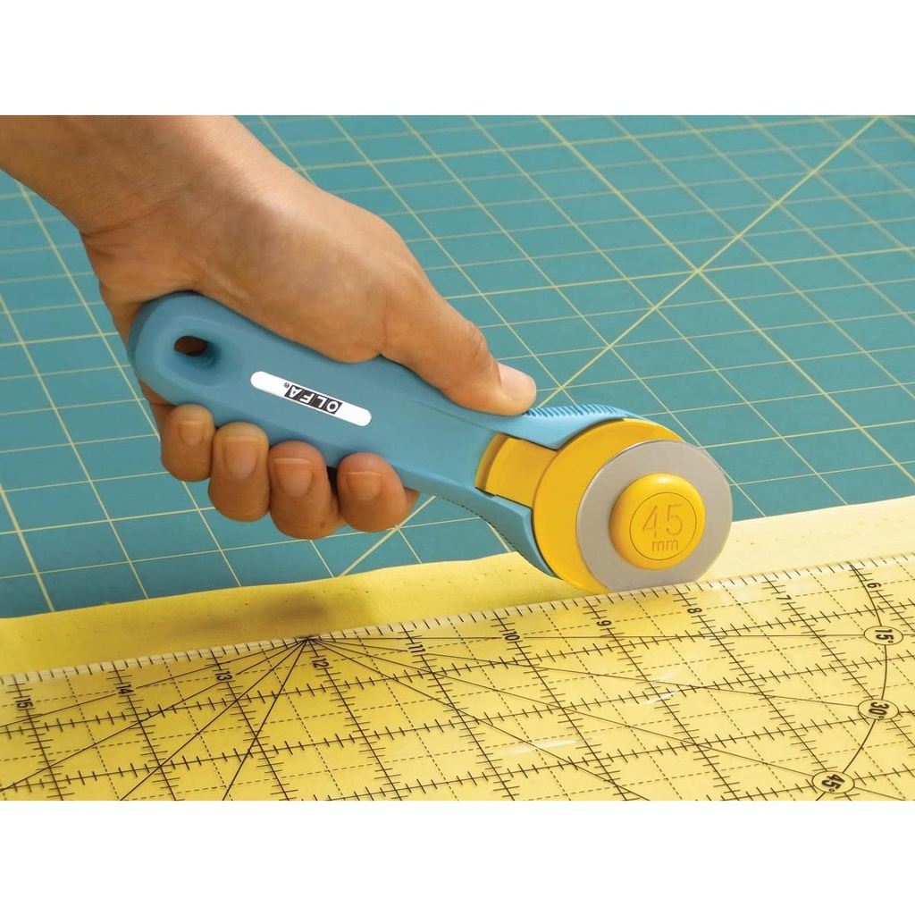 Jual OLFA RTY-2/C Alat Pisau Potong Kain Rotary Cutter 45 mm Splash Aqua 45mm | Shopee Indonesia