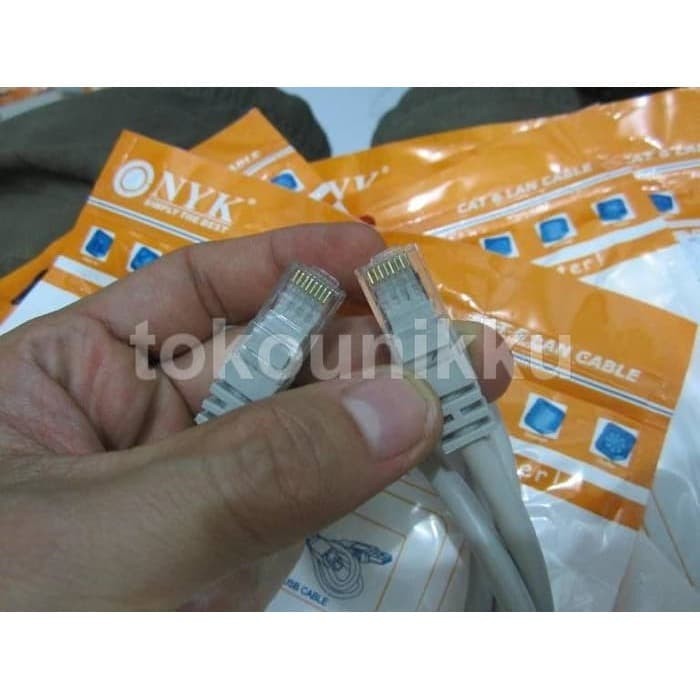 Jual Kabel LAN UTP Cat 6 10M NYK - Kabel LAN 10M - Kabel UTP 10M | Shopee Indonesia