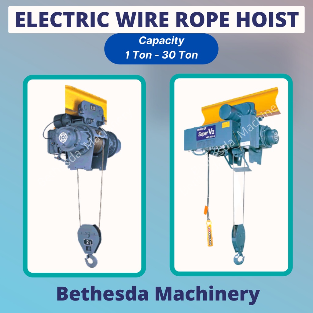 Jual Hoist Wire Rope 7.5 Ton x 12 Meter Hitachi V Series | Shopee Indonesia