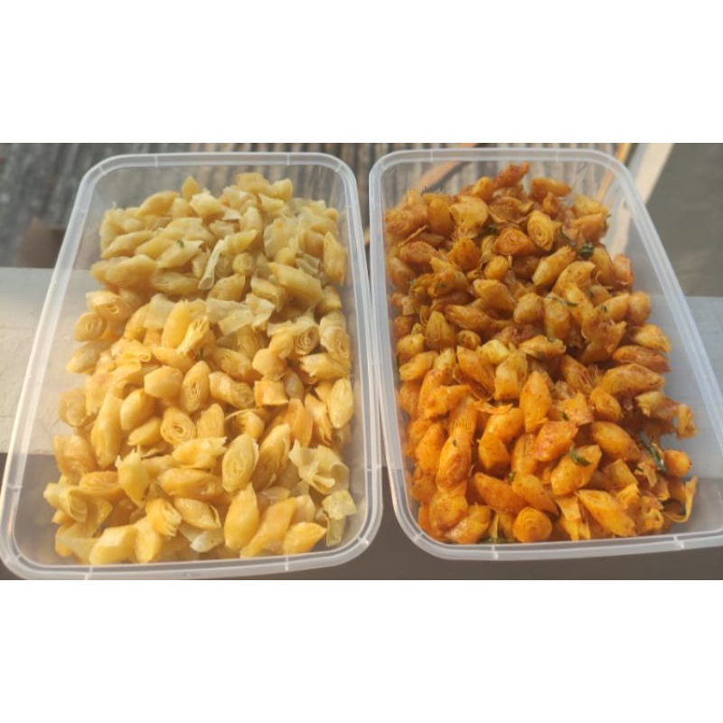 Jual kulit lumpia/lumpia kering/snack (makanan ringan/ box 500ml ...