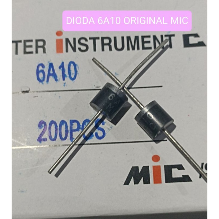 Jual DIODA 6A10 6A 10 6 A 10 RECTIFIER 1000v | Shopee Indonesia