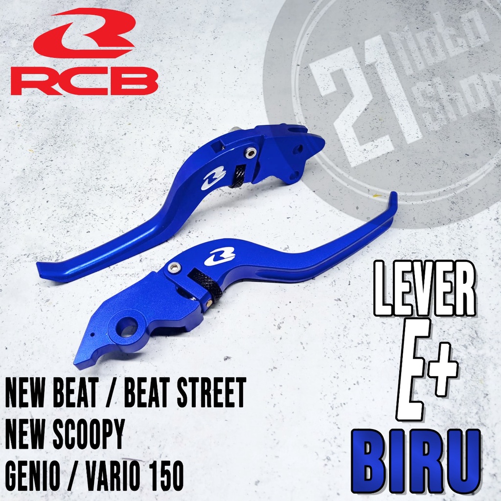 Jual Handle Rem Set RCB E+ Beat Street Genio Scoopy Vario 2020 Biru ...