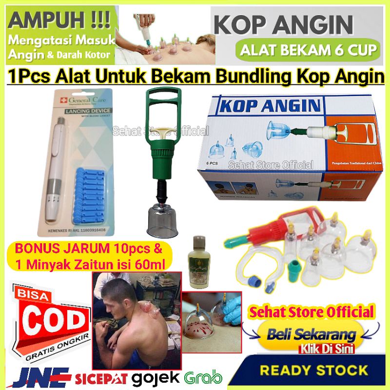 Jual Alat Bekam Komplit Pena Lancing Device Untuk Bekam Basah Plus ...