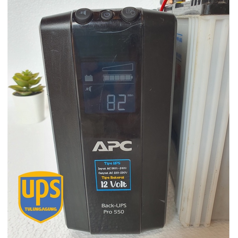 Jual UPS 550VA/330Watt LCD Monitor Modif Timer dan Fan Sensor Suhu, AKI ...