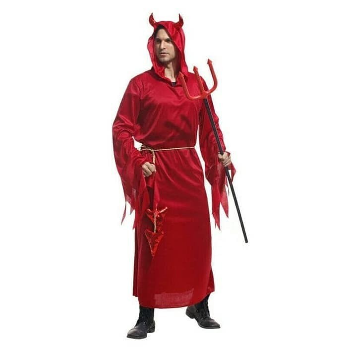 Jual Costume red devil Halloween Costume cosplay | Shopee Indonesia
