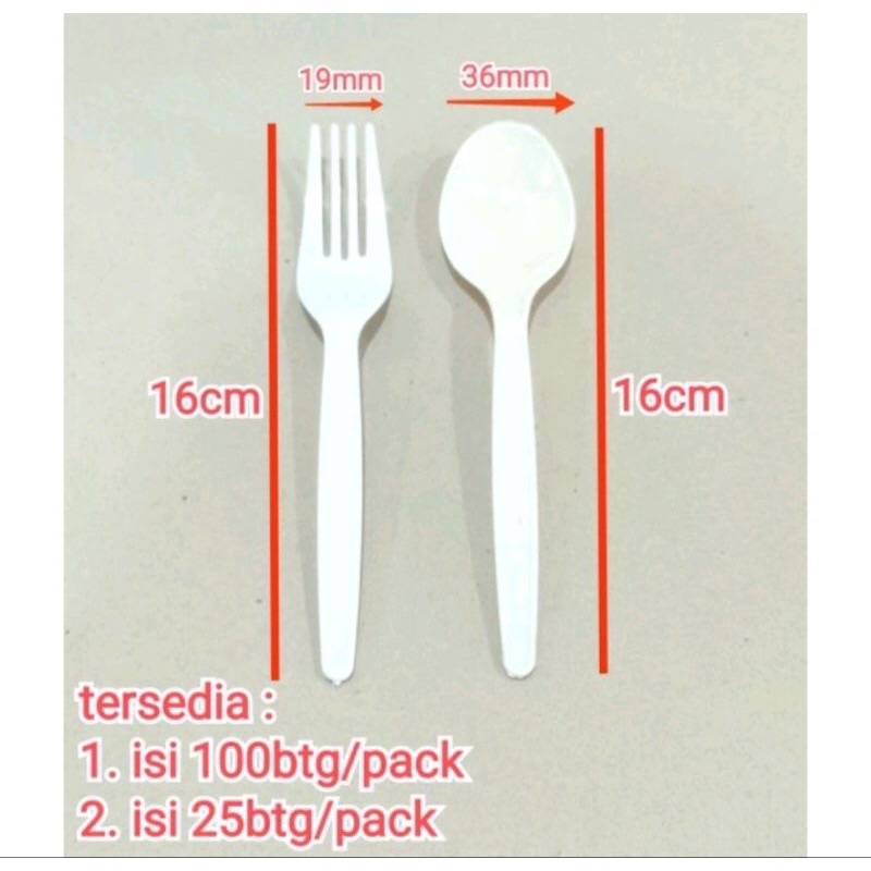 Jual sendok makan/sendok plastik food grade | Shopee Indonesia