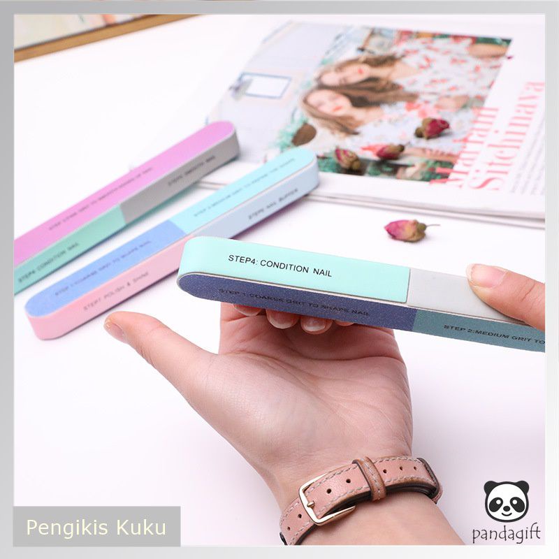 Jual ALAT PENGIKIS KUKU PEDICURE 7 SISI | Shopee Indonesia