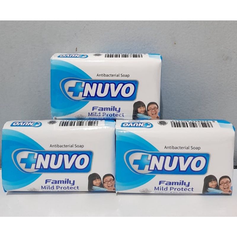 Jual Nuvo family biru sabun batang/soap 76g | Shopee Indonesia