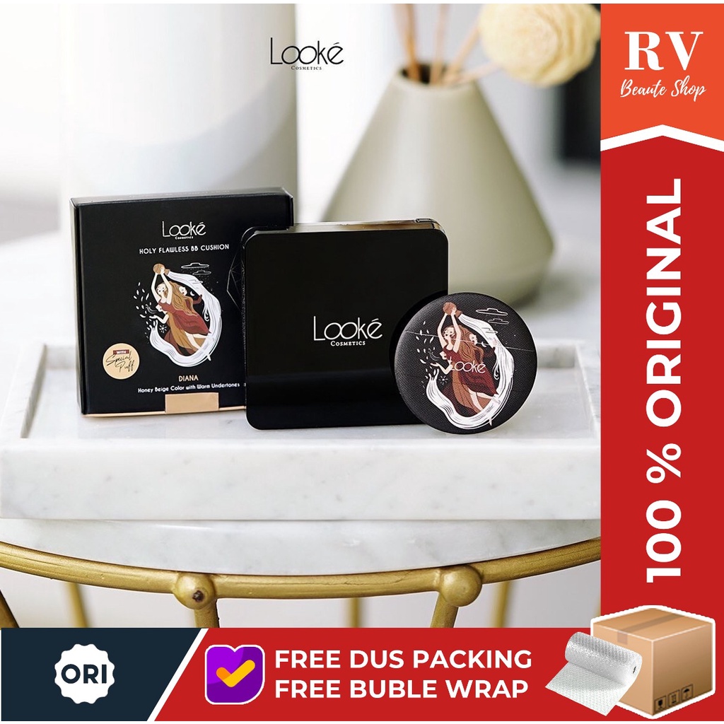 Jual Looke Holy Flawless BB Cushion Special Edition Vol 2 - Iris / Clio ...