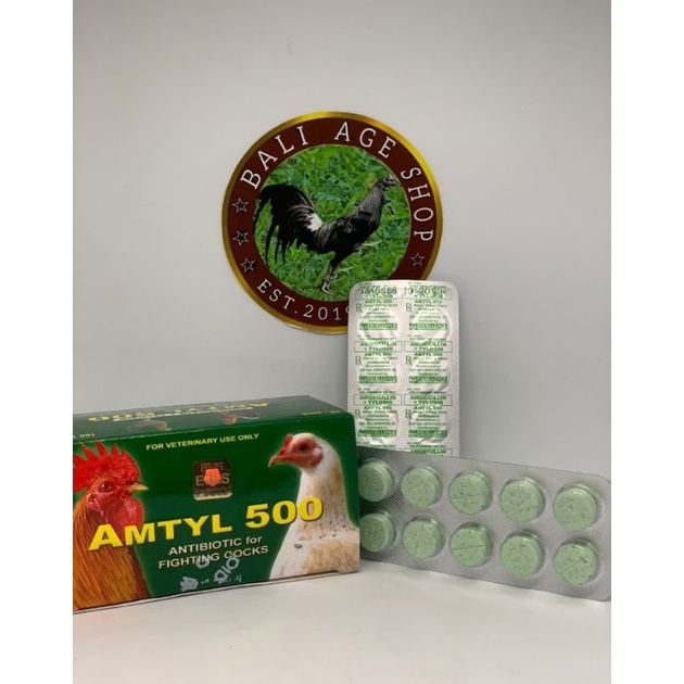 Jual AMTYL 500 Antibiotik untuk ayam | Shopee Indonesia