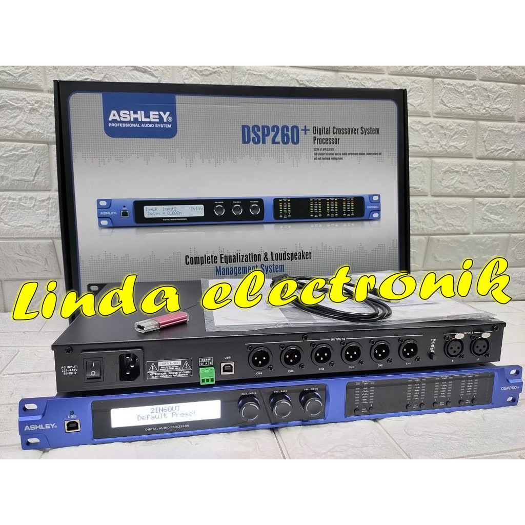 Jual Speaker management ashley dsp 260+ ORIGINAL ASHLEY DSP260+ | Shopee Indonesia