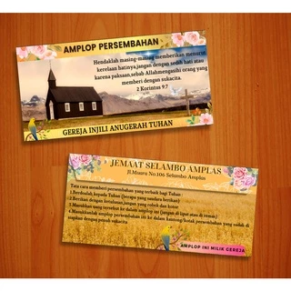 Jual Amplop Persembahan Gereja Terlengkap & Harga Terbaru Juni 2024 ...