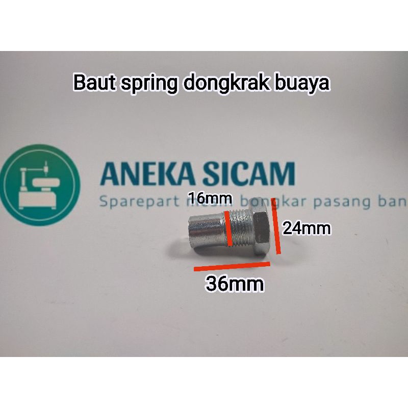 Jual Baut spring dongkrak buaya/tongkat dongkrak buaya | Shopee Indonesia