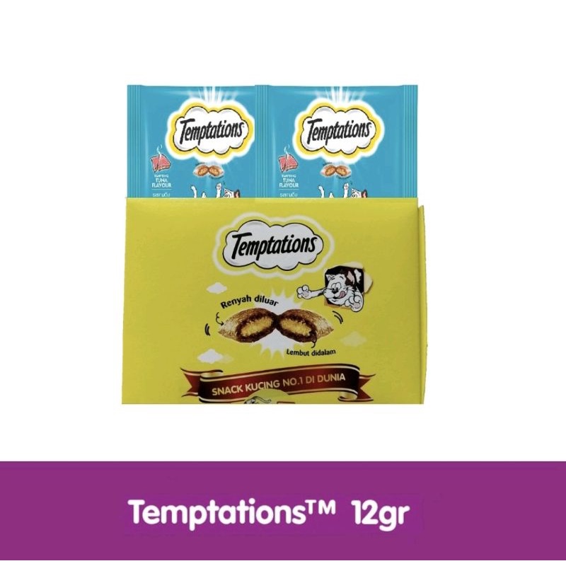 Jual SNACK TEMPATION 12G (1BOX) ISI 12 PCS | Shopee Indonesia