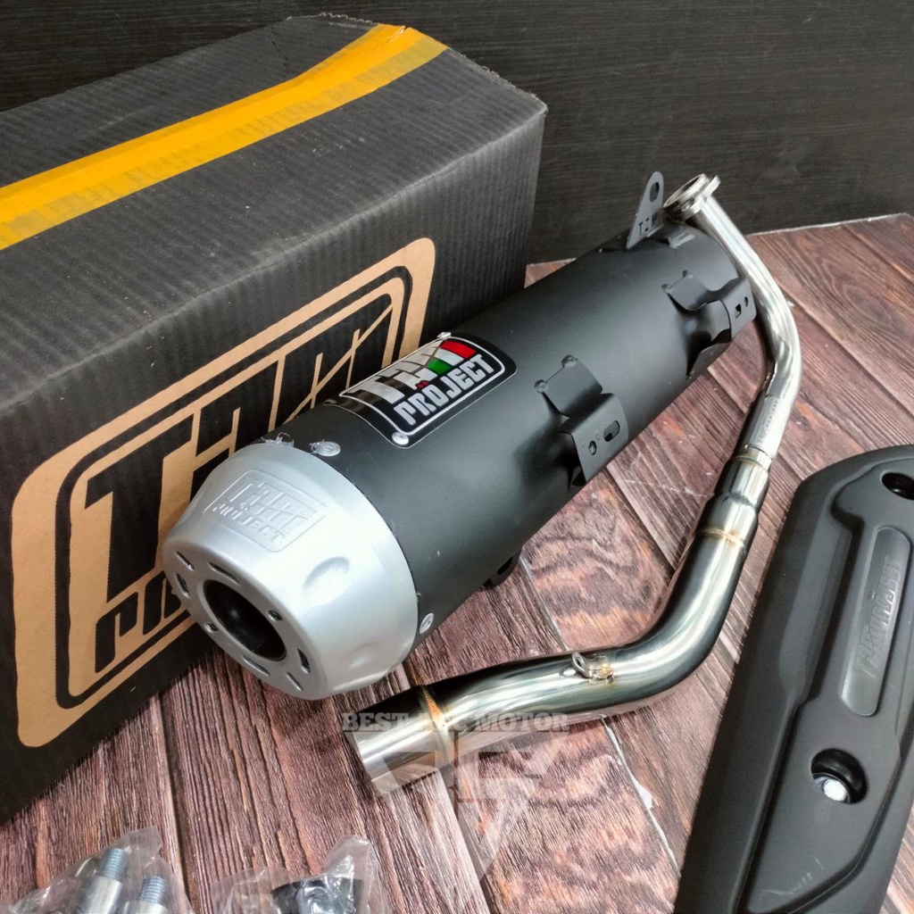 Jual KNALPOT TZM PROJECT BEAT SCOOPY VARIO 110 LED FI ESP KARBU NEW ...