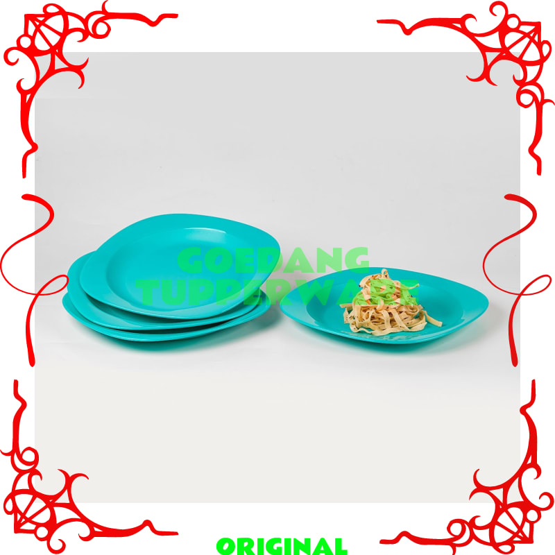 Jual Piring Makan Tupperware Original-Set Piring Saji Tupperware ...