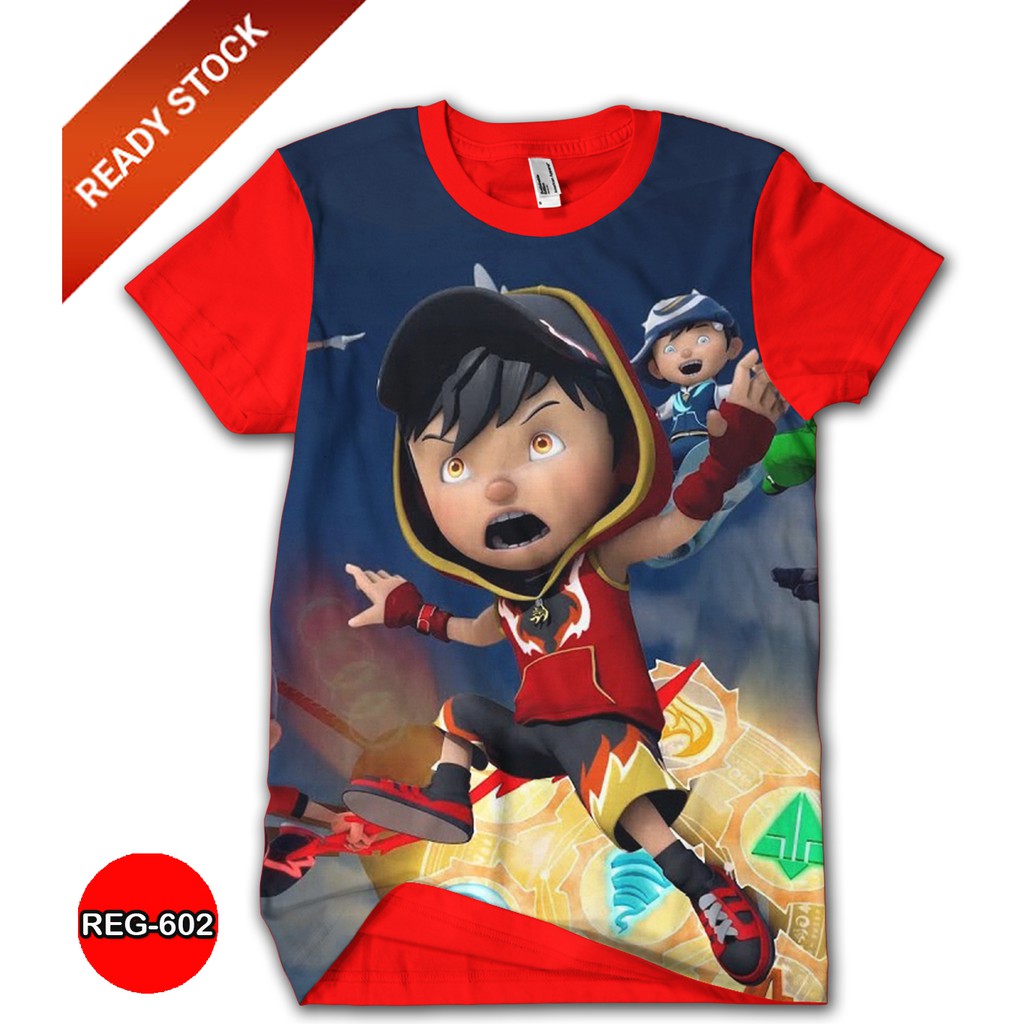 Jual Kaos Boboiboy Solar Baju Anak Boboiboy Murah Meriah #REG-602 ...