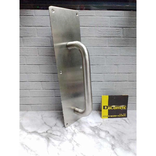 Jual pull plate handle pintu rumah/gagang pintu besi/tarikan pintu ...