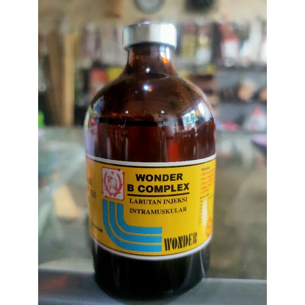 Jual vitamin b kompleks/b complex 100 ml -wonder | Shopee Indonesia
