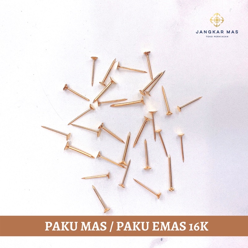 Jual PAKU EMAS PAKU MAS 16K ASLI EMAS asli | Shopee Indonesia