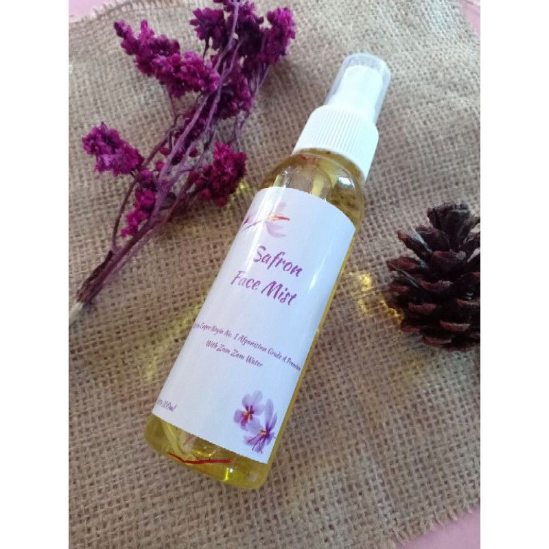 Jual Face Mist Saffron Super Negin IRAN Premium with Zam Zam Water ...