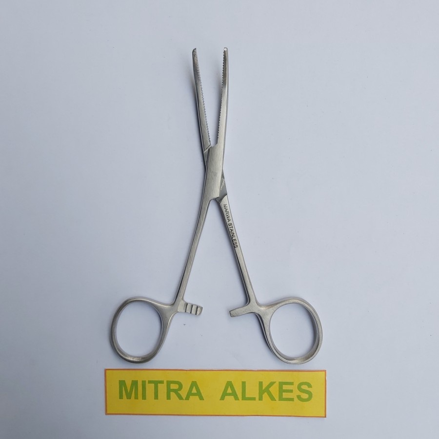 Jual Pean Bengkok 14 cm. Klem Arteri CVD 14cm. Artery Clamp ROCHESTER ...