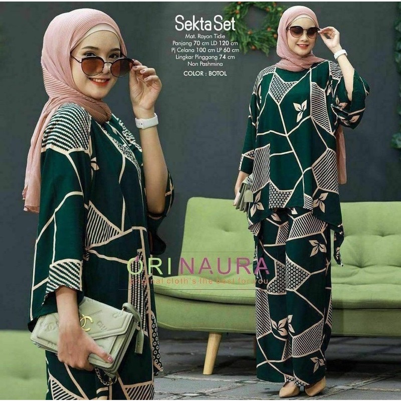 Jual Madhumati.id Sekta Set Ori Naura - Setelan CP Waka Waka Mozaik ... Jual Madhumati.id Sekta Set Ori Naura - Setelan CP Waka Waka Mozaik ...