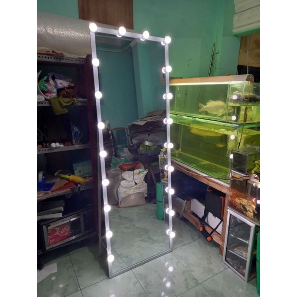 Jual Standing mirror / kaca 180x60 / kaca standing | Shopee Indonesia