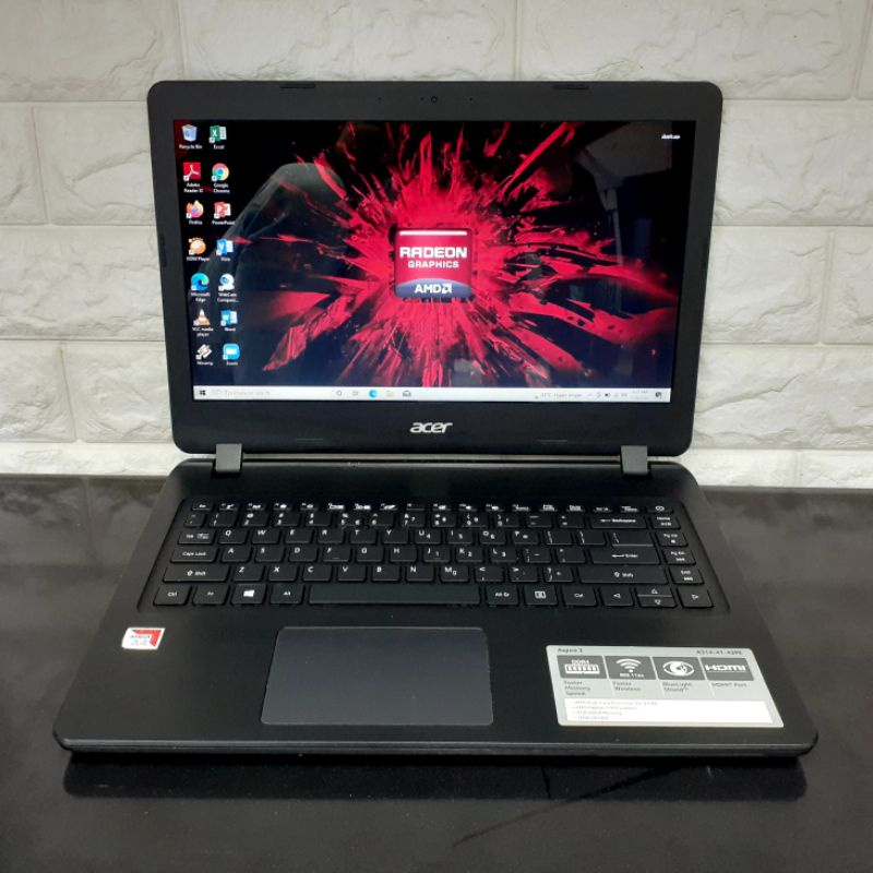 Jual Laptop Acer Aspire A314-41 Amd A4-9120e ram 4gb Ssd 256gb | Shopee ...