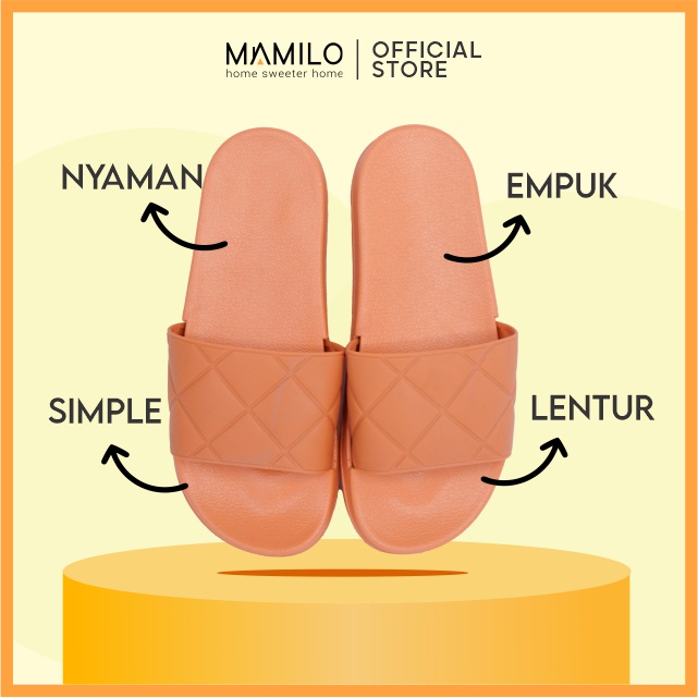 Jual MAMILO Sandal Jelly Slop Busa Karet PVC Slipper Anti Slip | Shopee ...