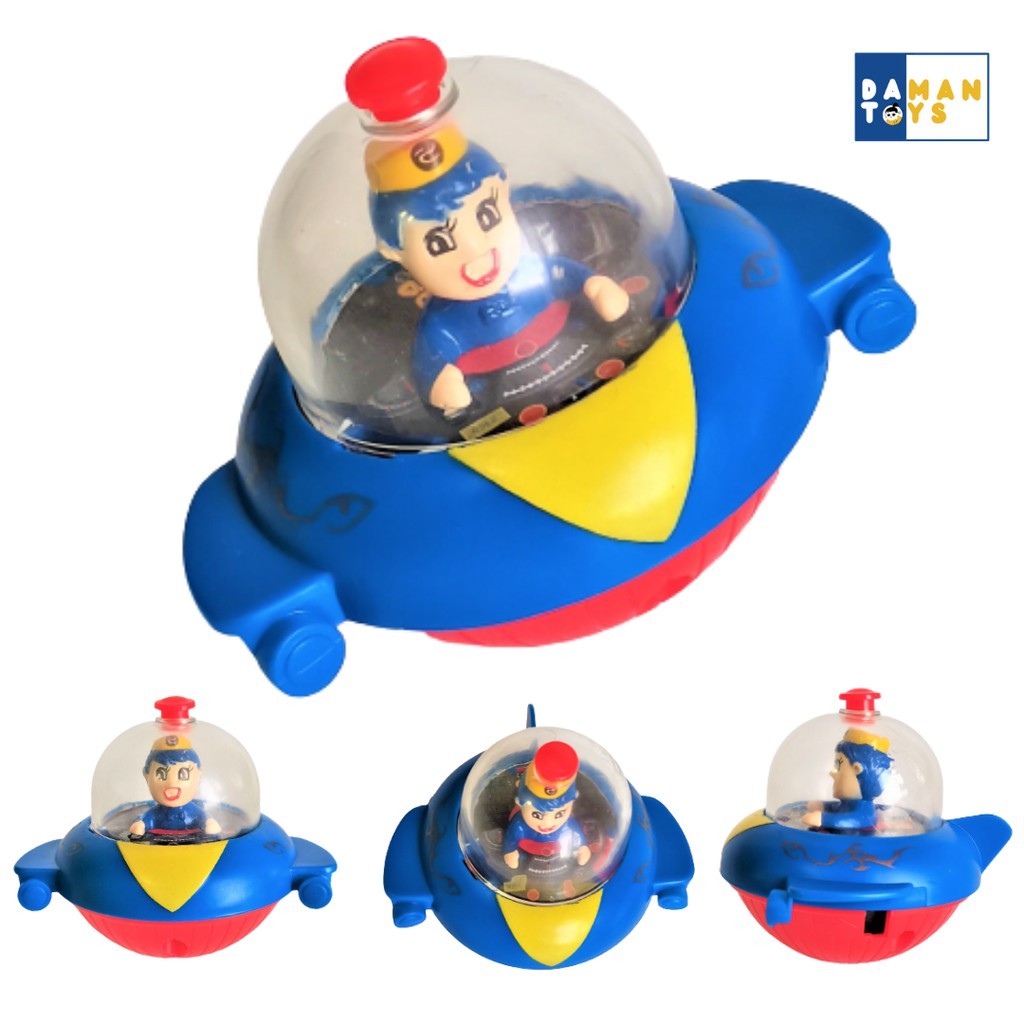 Jual Hadiah Mainan Happy Meals Hokben kidzu Bento, Gangsing UFO ...