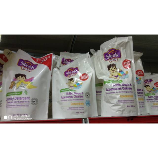 Jual Sleek cuci botol 450ml dan 900ml, laundry 450ml dan 900ml | Shopee ...